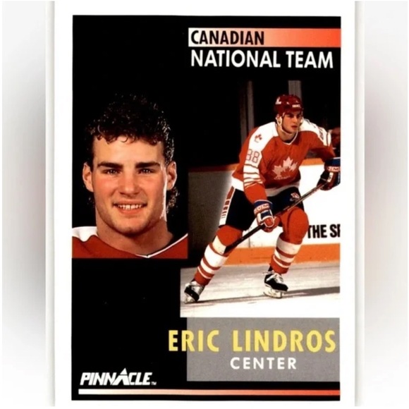 Pinnacle | Toys | Eric Lindros 99192 Pinnacle Philadelphia Flyers ...